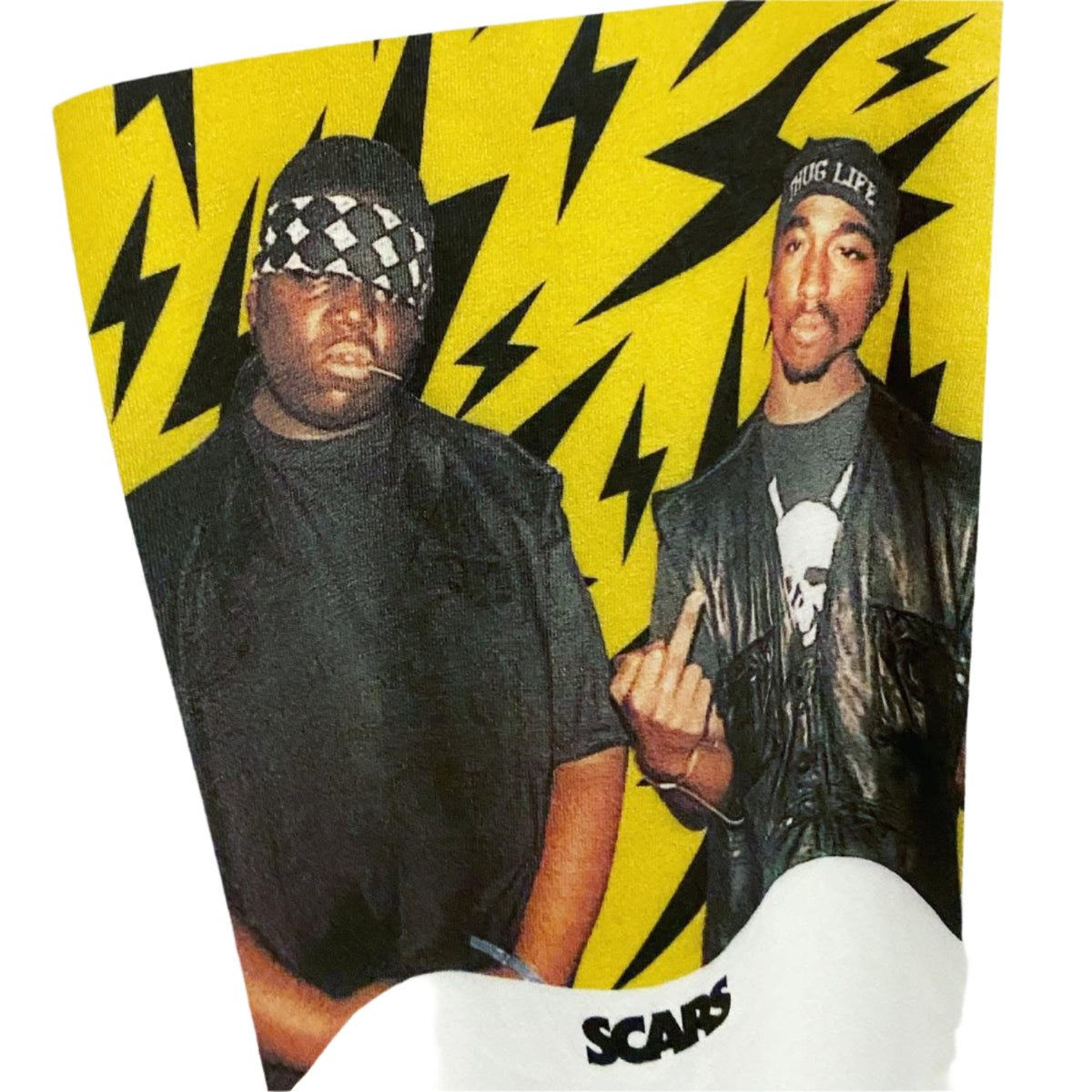SCARS Biggie & 2pac Tee White – shoegamemanila