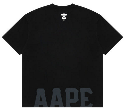 AAPE Moonface patch logo tee – shoegamemanila